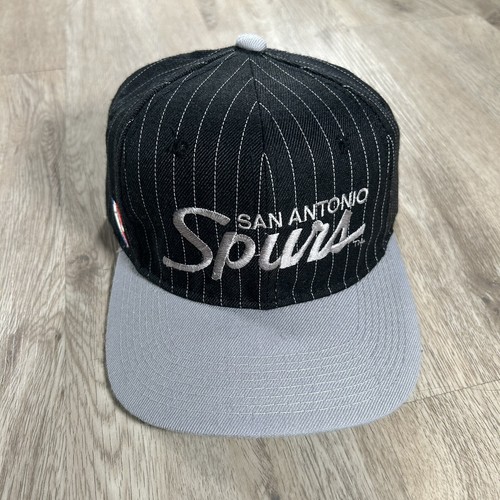Vintage Sports Specialties San Antonio Spurs Hat Snapback NBA Script ...