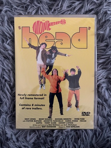 Head DVD The Monkees 1968 Musical Frank Zappa Jack Nicholson Rhino ...