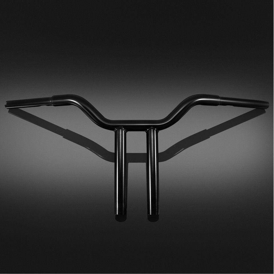 14" Rise MX T Bars Handlebar For Harley Softail Dyna Sportster Touring ...