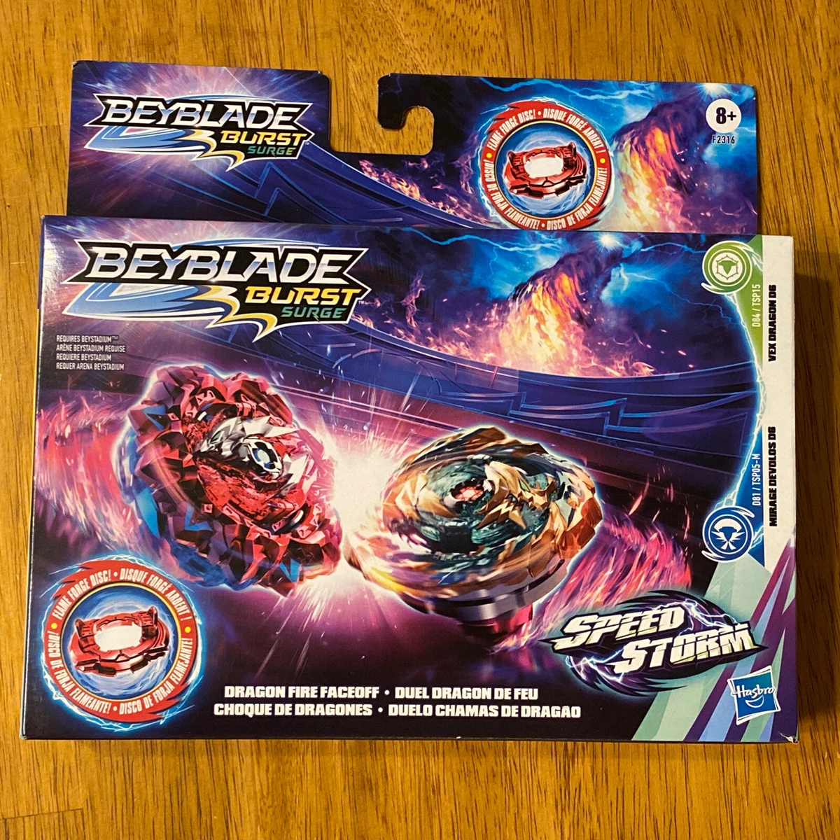 BEYBLADE Burst Surge Speedstorm Motor Strike Battle Set