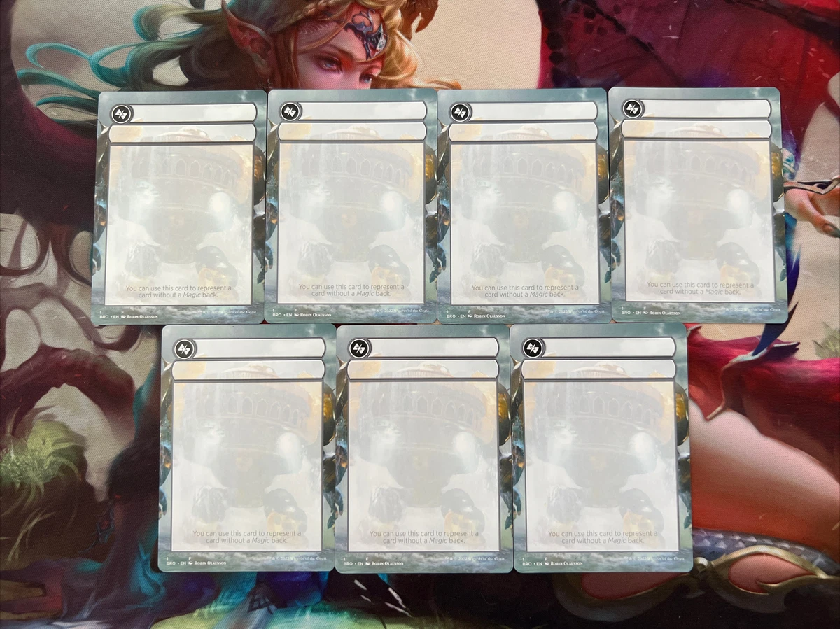 Magic The Gathering Card Back Blank