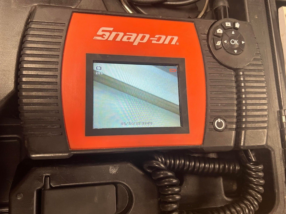 Snap-On BK6000 Handheld Digital Video Recorder Camera Inspection Scope ...