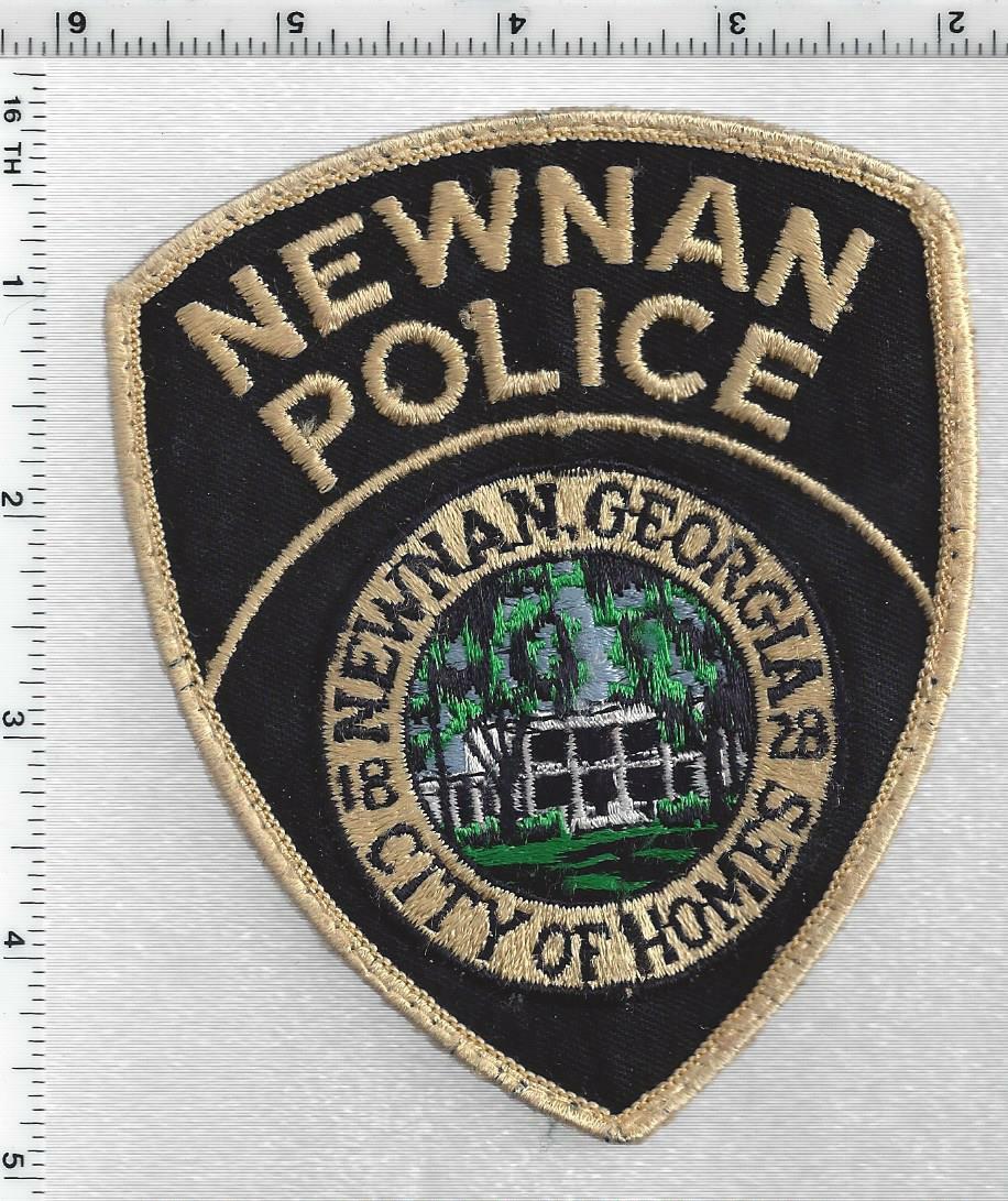 Newnan Police (Georgia) 2nd Issue Uniform Take Off Shoulder Patch | eBay