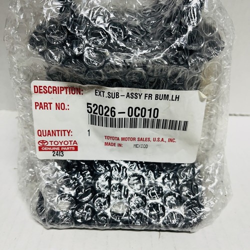 TOYOTA TUNDRA SEQUOIA LEFT FRONT BUMPER REINFORCEMENT BRACKET 52026 ...