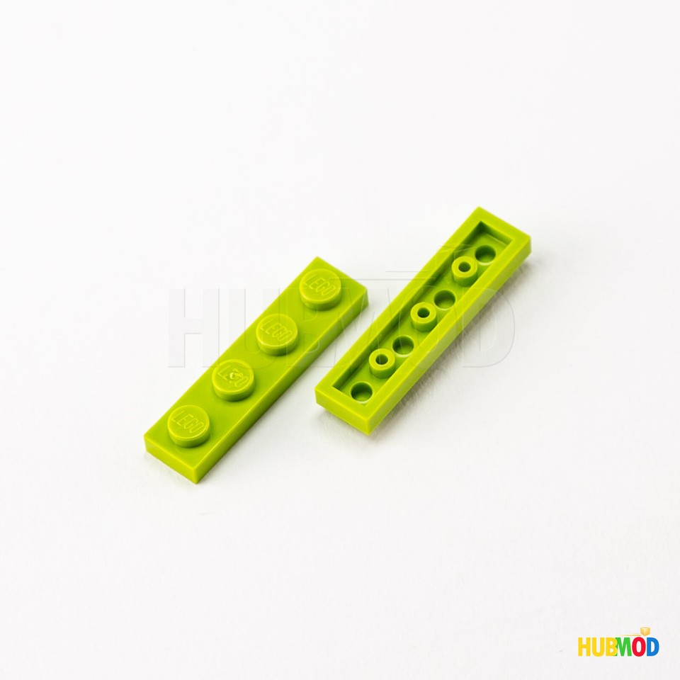 Lot of 20 Genuine LEGO Lime Green Plate 1x4 3710 Bricks Blocks Parts ...
