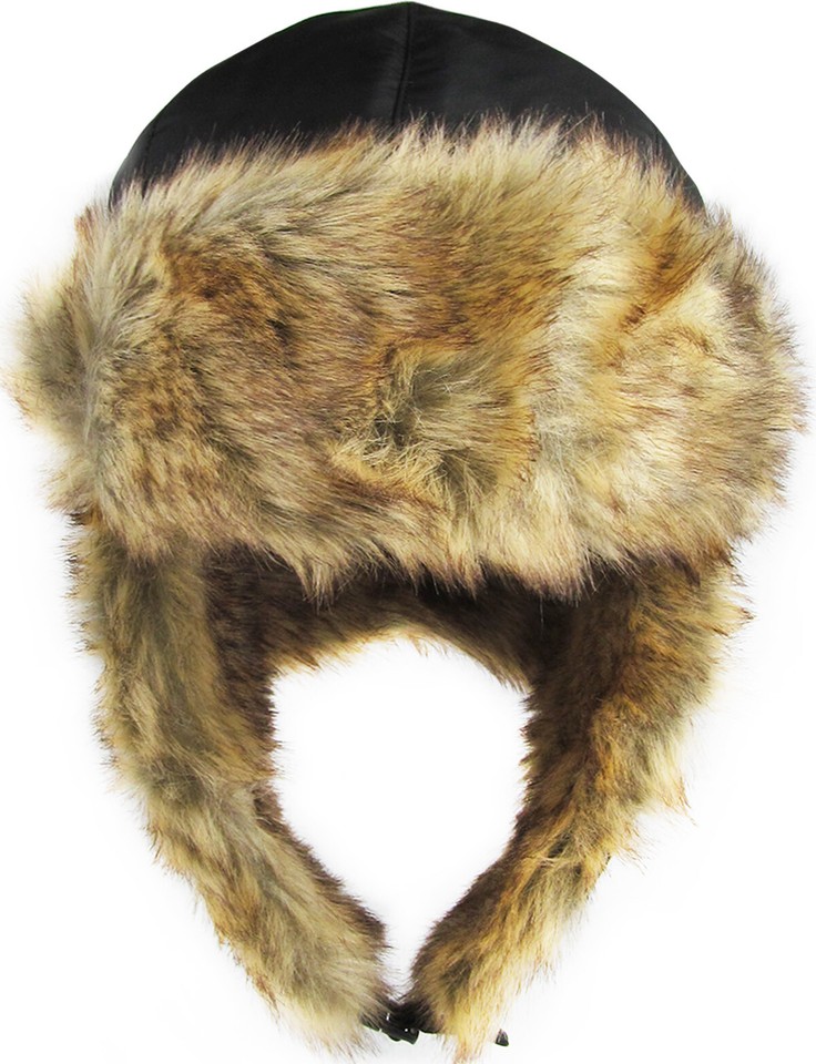 Trapper Aviator Fur Hat Ski Winter Warm Cap Fur Flap | eBay