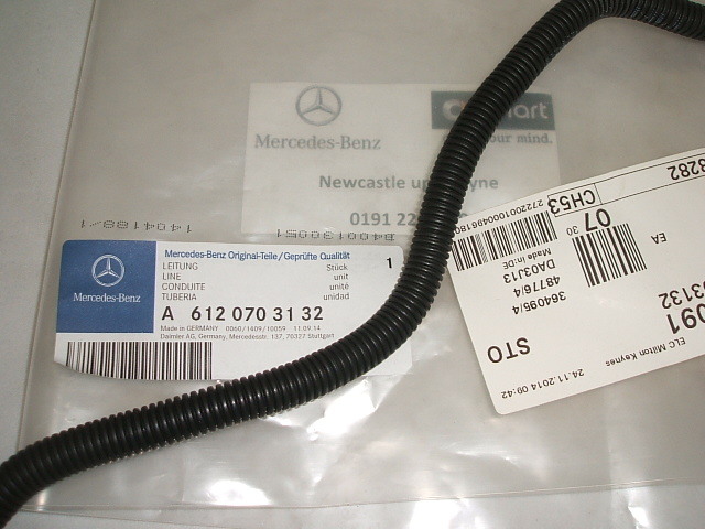Mercedes-Benz OM612 270 Diesel Engines - Fuel Pipe - Filter to Pump ...