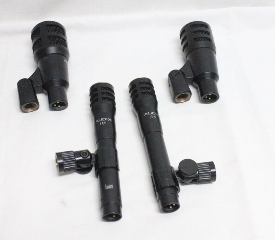 Audix Fusion Series Microphones Set 2x f15 1x f10 1x f12 Audix Fusion Series Microphones Set 2x f15 1x f10 1x f12