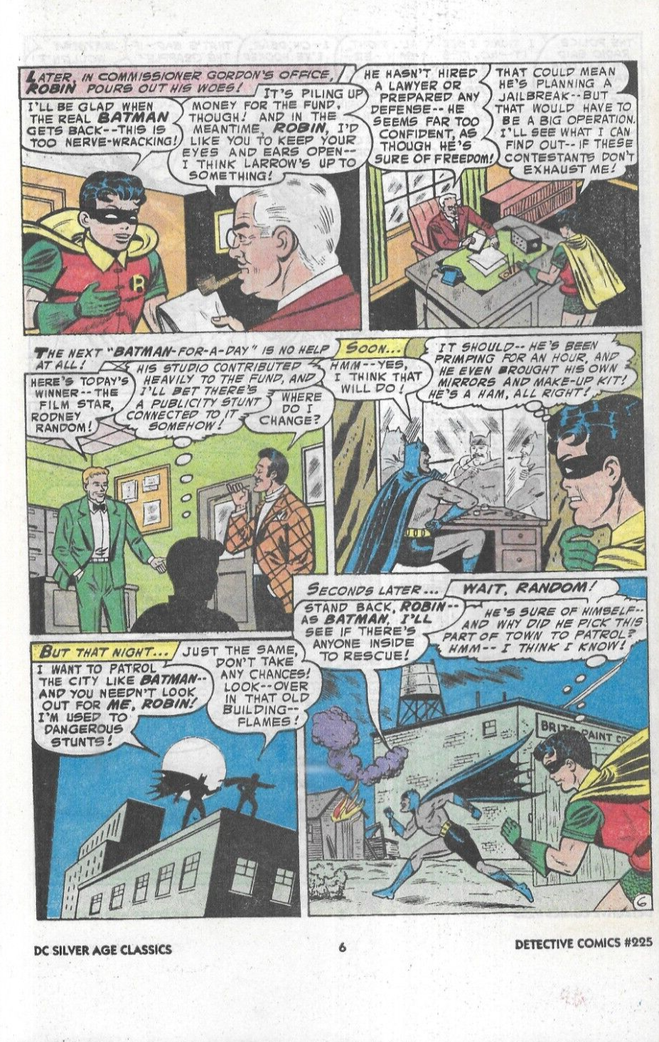 Detective Comics Batman 225 DC Silver Age Classics Reprint 1992 ...