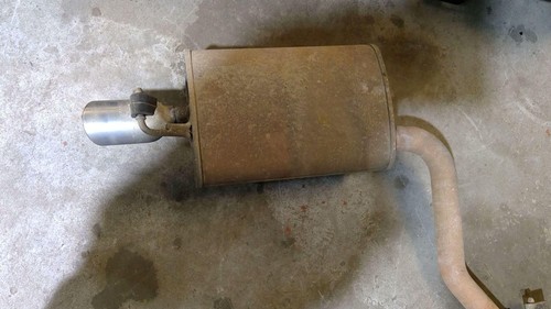 3.5l Rear Lh Driver Exhaust Muffler OE Db5z5230d Fits FORD EXPLORER ...