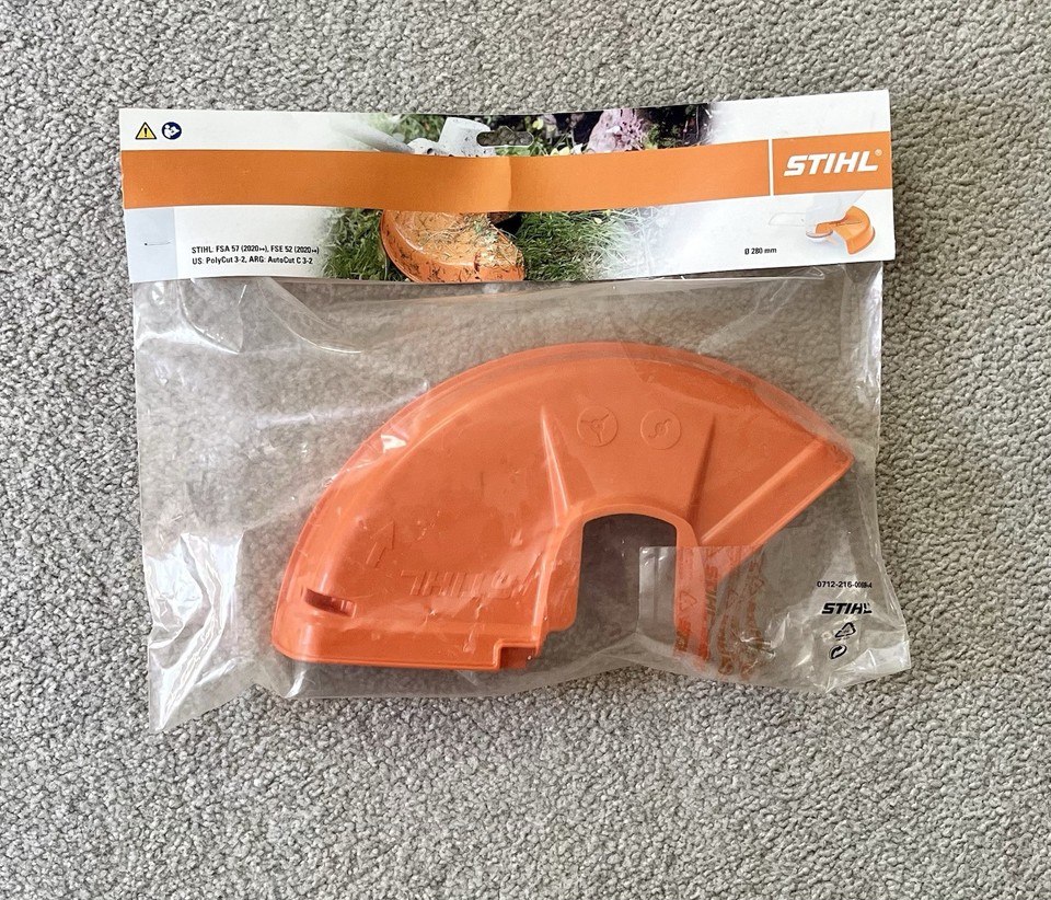 STIHL String Trimmer Shield Deflector Guard FSA57 FSE52 4522-713-4502A ...
