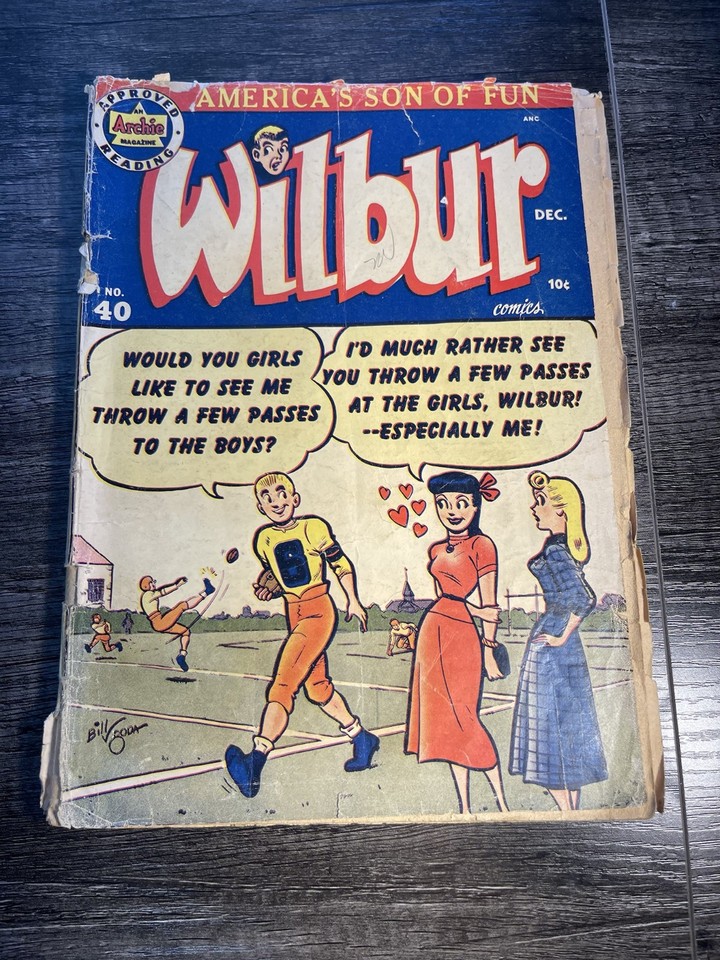 Wilbur Comics Lot of 3 (1951-1952, Archie) #'s 40 41 45 Golden Age | eBay