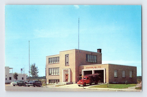 1950'S. MALARTIC, FIRE STATION. ABITIBI QUEBEC. POSTCARD DM16 | eBay