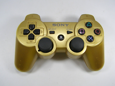 Metallic Gold Ps3 Controller