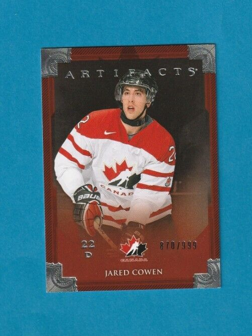 2013-14 Upper Deck Artifacts # 139 Jared Cowen TEAM CANADA 870/999 | eBay