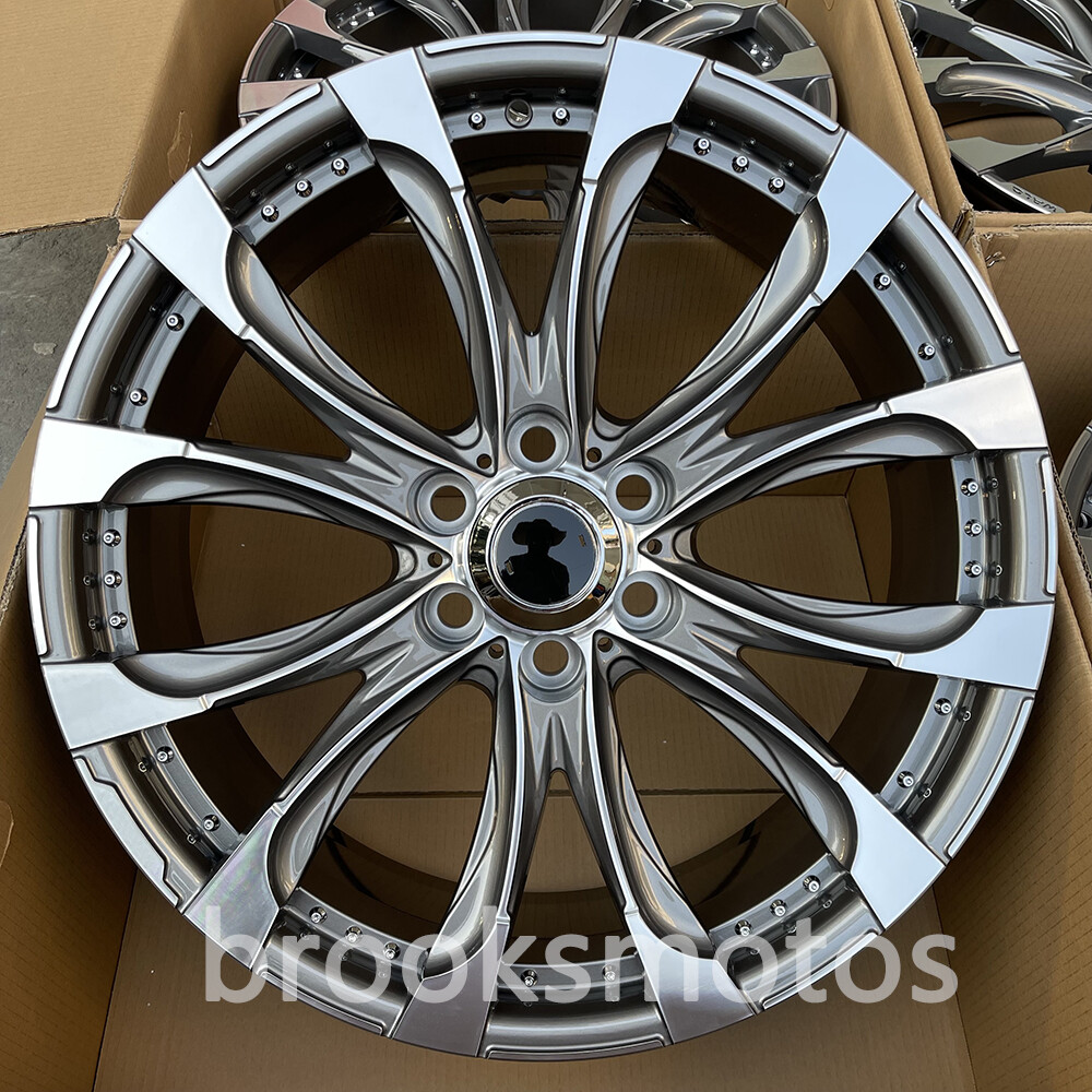 22" W Style Gray Forged Wheels Rim Fit for Lexus GX460 GX470 | 22x9 ...