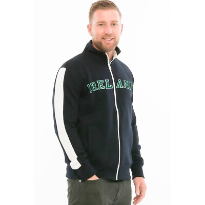 Malham Men's Ireland Full Zip Retro Jacket with Pockets | eBay