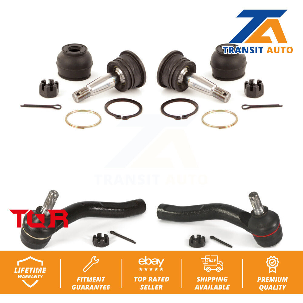 Front Suspension Ball Joint And Tie Rod End Kit For Toyota Yaris Prius ...