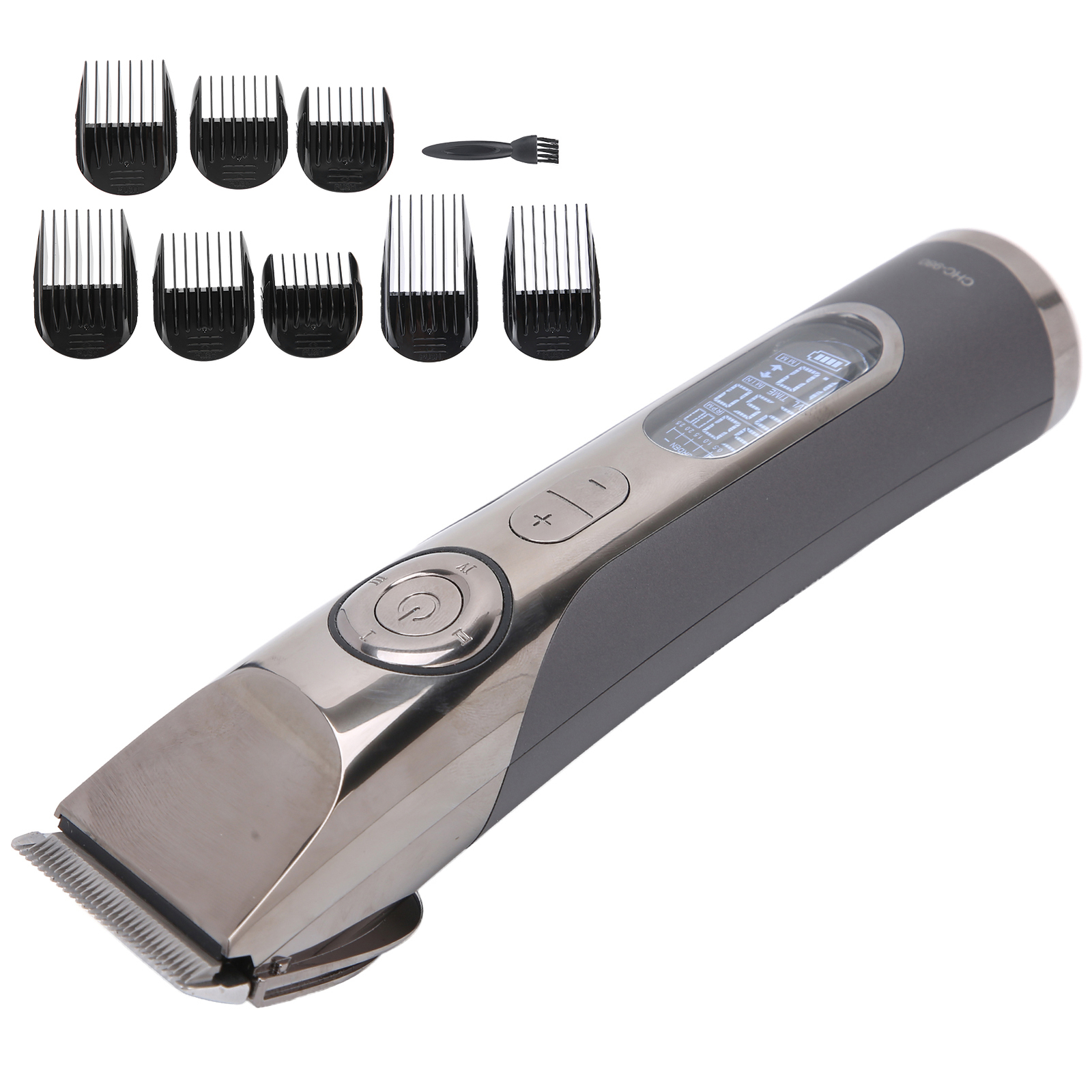 Men's Hair Clippers Rechargeable Hair Cutting Kit For Barber US Plug ...