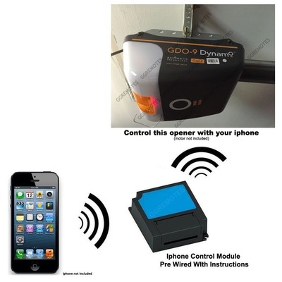 Iphone Remote Control Your ATA Dynamo GDO-9 GDO-9V3 Garage Door Opener ...