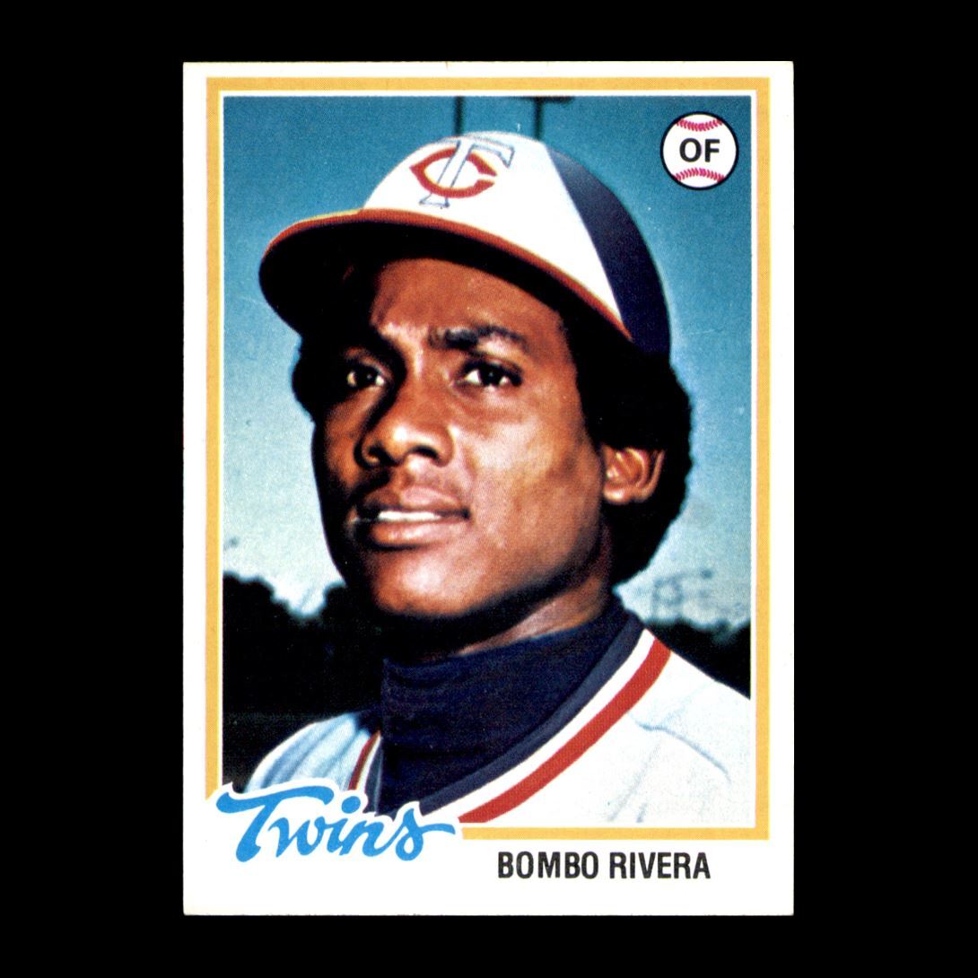 Bombo Rivera 1978 Topps Set Break Great Condition! Minnesota Twins #657 | eBay