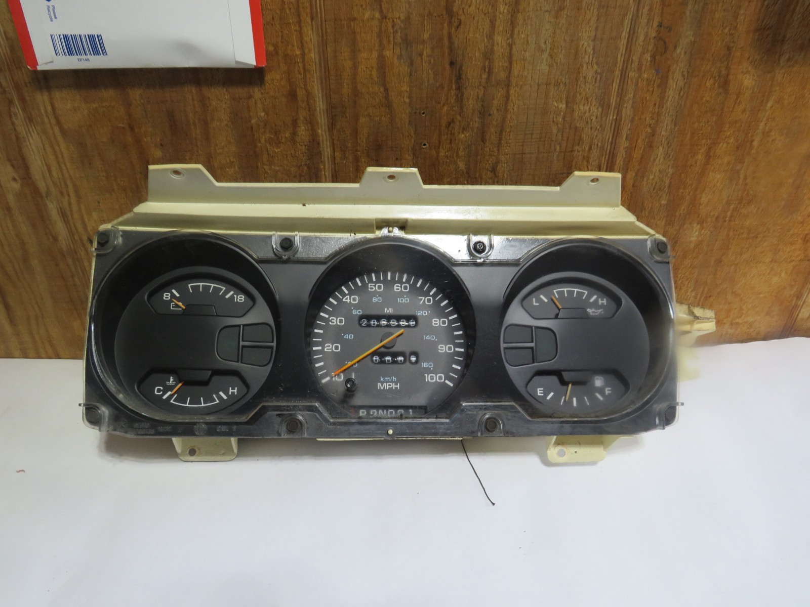 1991 DODGE RAM INSTRUMENT CLUSTER GAUGE CLUSTER | eBay