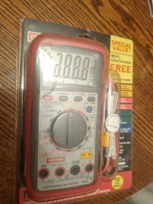 Craftsman 82023 Multimeter Nos | eBay