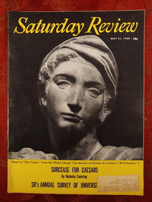 SATURDAY REVIEW Magazine May 21 1960 Nicholas Samstag J Frank Dobie | eBay