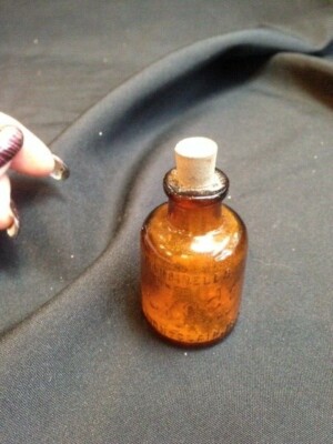 VINTAGE 1960'S CARDINELL INK OUT BROWN BOTTLE WITH RARE DROPPER ...