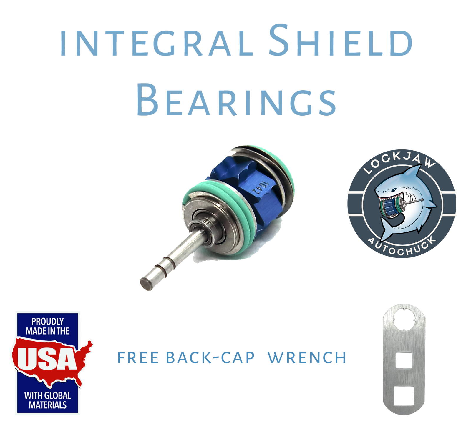 Star 430 Turbine SWL SW Push Button INTEGRAL SHIELD CERAMIC Bearings ...