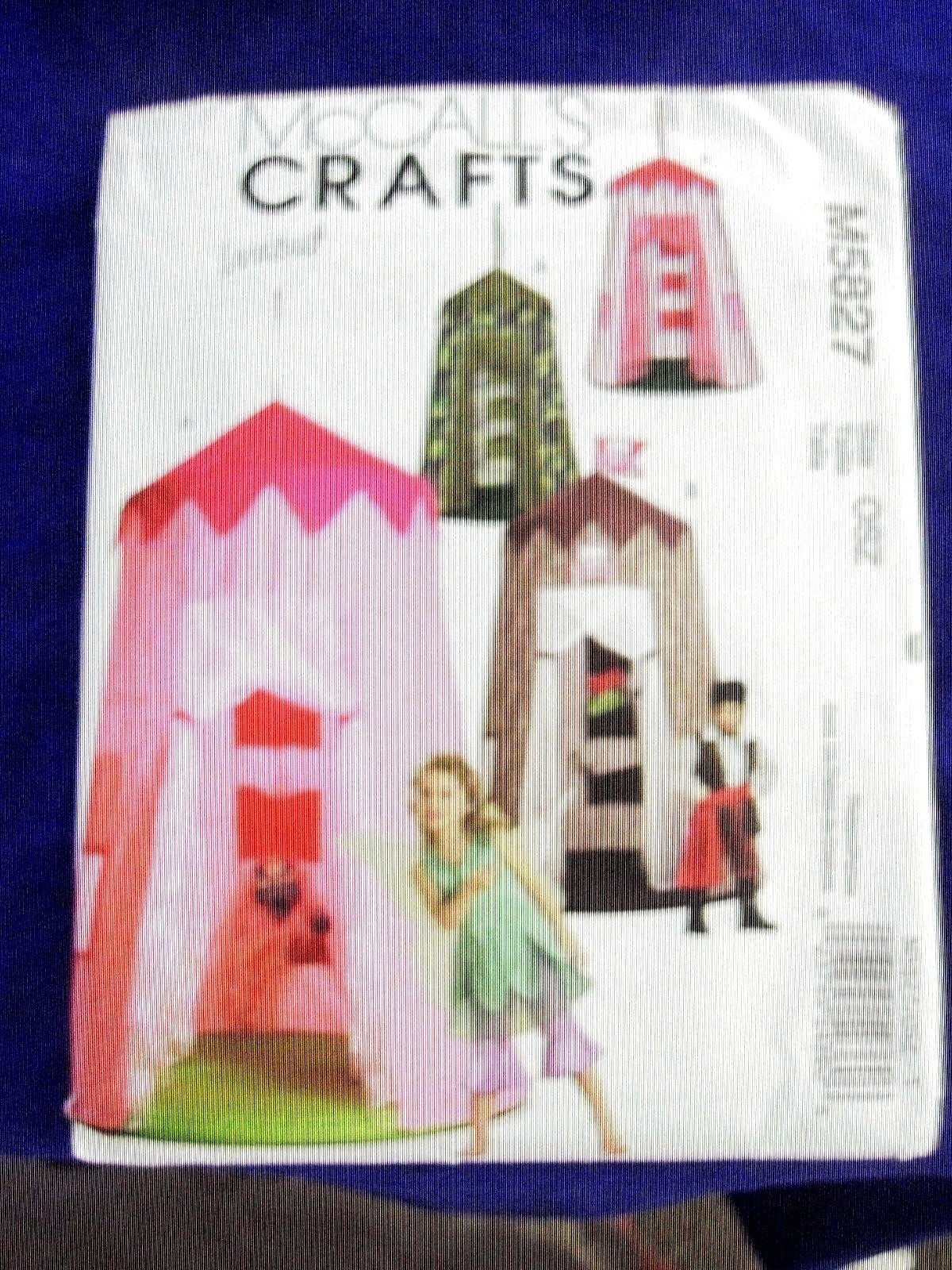 UNCUT MCCALLS # M5827 CHILDS PLAY TENTS /CANOPY SEWING PATTERN | eBay