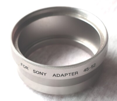 Sony Adaptor 43-52 mm for Sony S70 | eBay