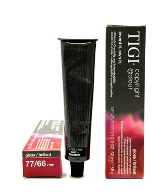 TIGI Gloss Brillant Demi-Permanent Creme Intense Red Blonde 2 oz-2 Pack ...