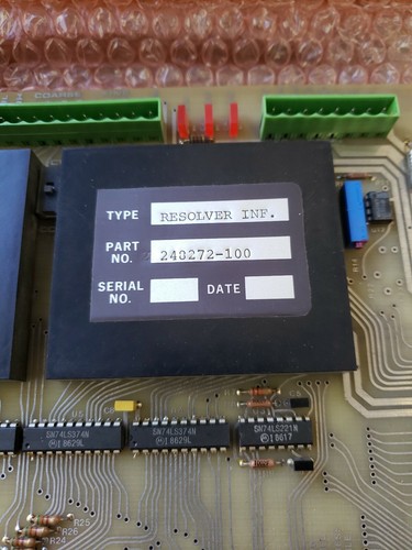 Oilgear Resolver Board 248272-100. NOS item | eBay