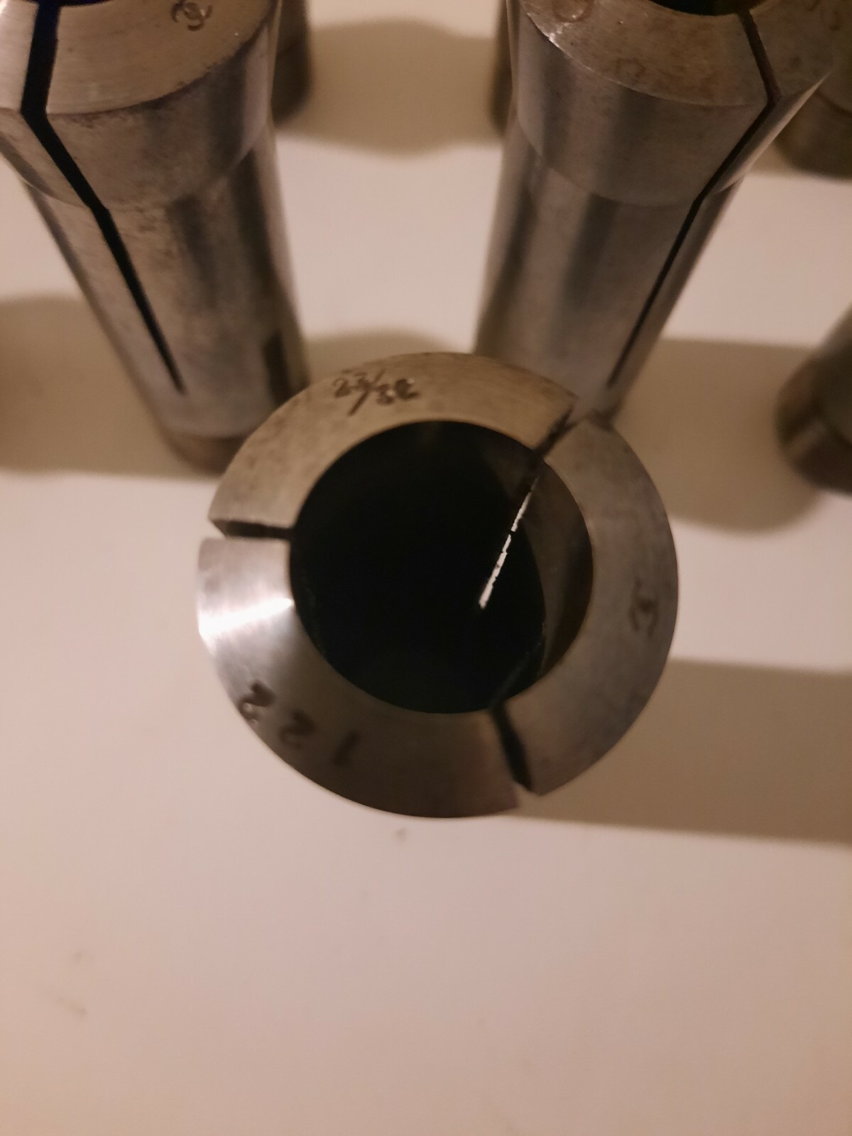 Genuine Crawford 4C (122) Collets - Imperial - Colchester - MYFORD MG12 ...