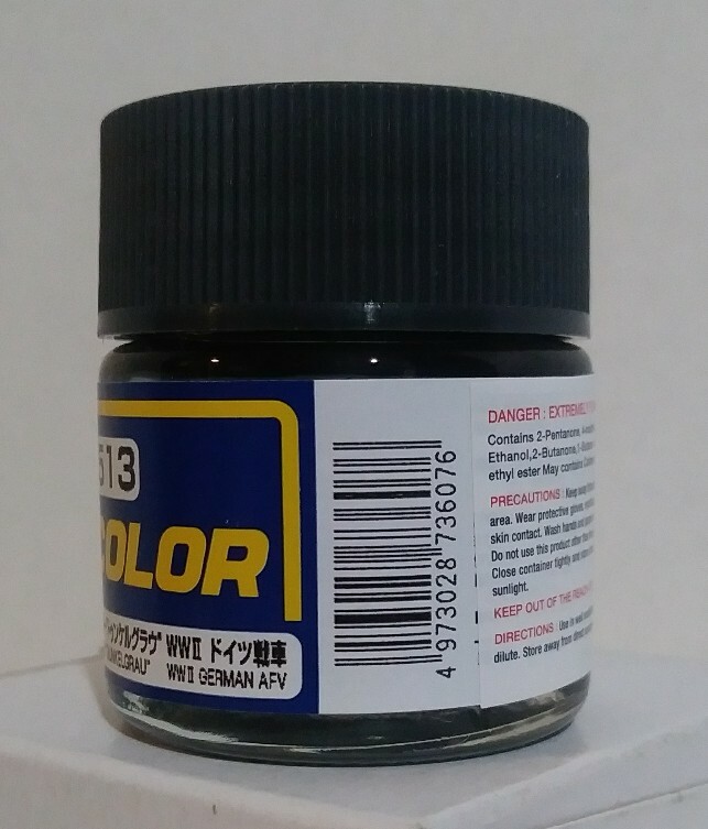 Gunze Sangyo Mr Color C-513, Dark Gray (Dunkelgrau) WW2 German AFV's ...