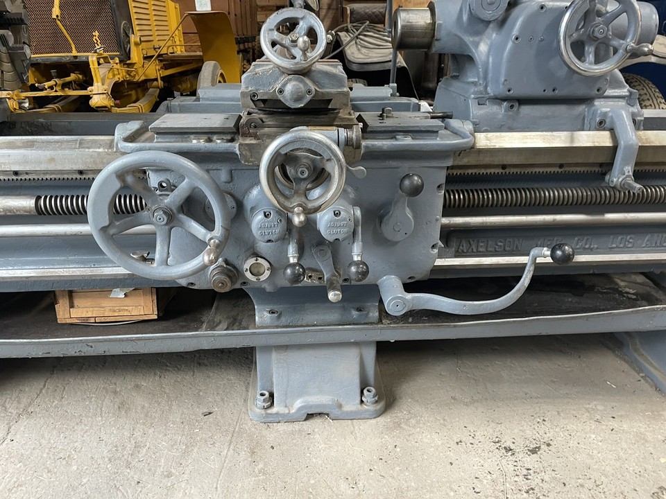 AXELSON HEAVY DUTY ENGINE LATHE 20 INCH | eBay