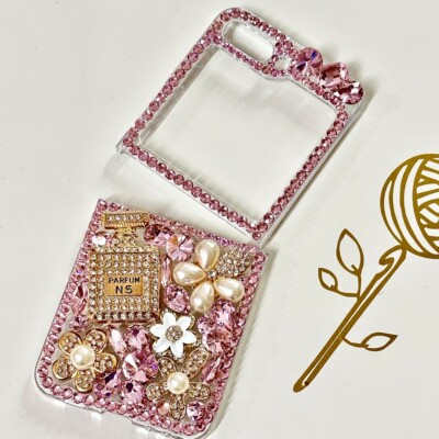 Bling Phone Case, Sparkling Crystal Perfume Bottle Crystal Beautiful ...