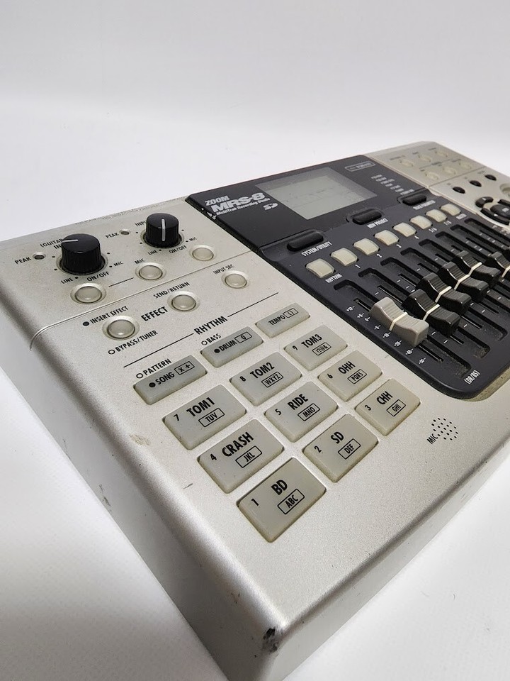 Zoom MRS-8 MultiTrak Digital Recording Studio 8Track Recorder | eBay UK