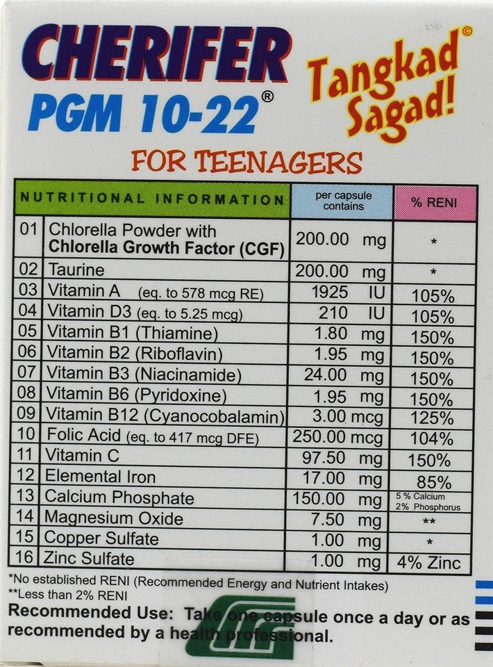 Growth Enhancer - Cherifer PGM 10-22 High Chlorella Factor (CGF),... | eBay