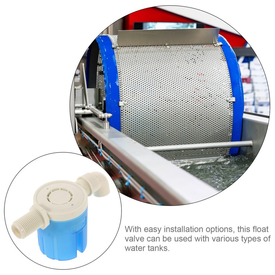 Pool Water Tank Float Valve Automatic Water Level Control Valve Plastic ...