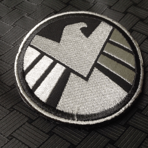 Agents of S.H.I.E.L.D PATCHES Marvel SHIELD EMBROIDERED Hook&Loop PATCH ...