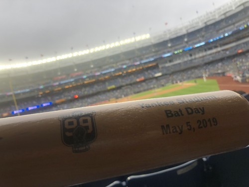 New York Yankees Bat Day Yankee Stadium SGA Rare !!! Yankee Bat ...