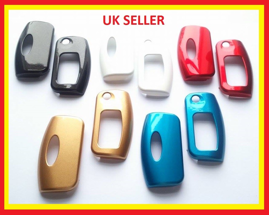FORD KEY FOB FIESTA KUGA ZETEC MK2 BMAX CMAX COVER 3 BUTTON REMOTE FLIP ...