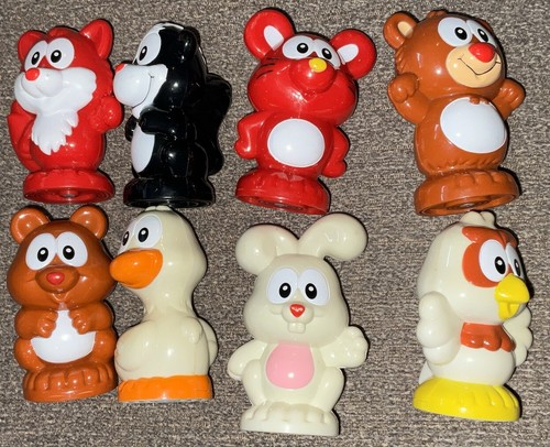 Vetch Smartville Animals Lot Of 8 Rabbit Chicken Skunk Fox Mouse… | eBay