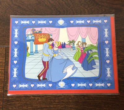 Walt Disney Gallery Cinderella & Prince Kit Charming Dancing Blank ...