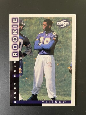 1998 SCORE RANDY MOSS ROOKIE CARD #235 - MINNESTOA VIKINGS - HOF - RC ...