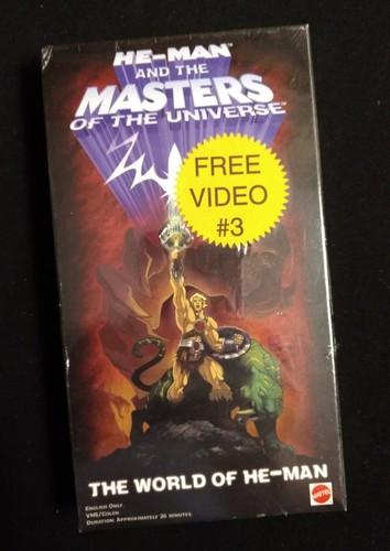 2002 NEW Sealed HE-MAN AND THE MASTERS OF THE UNIVERSE WORLD OF HE-MAN ...
