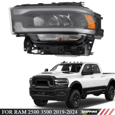 For Ram 2500/3500 2019-2024 HEADLAMP LIGHT Left DRIVER Side 68360179AD ...