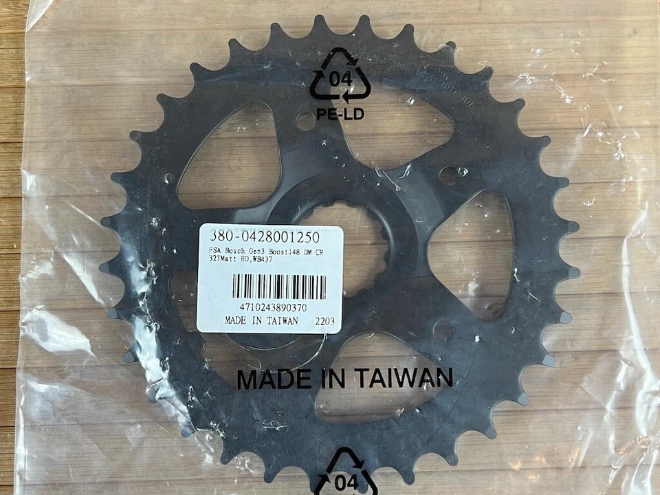 FSA BOOST148 DIRECT MOUNT CHAIN RING 32T BOSCH 3GEN ENGINE WB437 380 ...